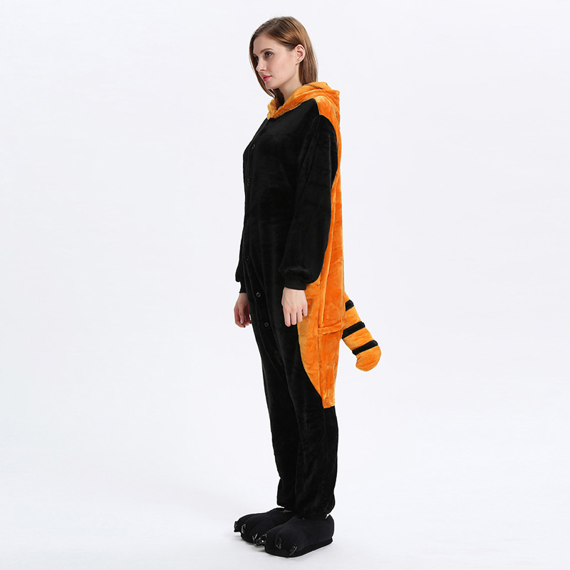 Raccoon Kigurumi Animal Onesie Pajama Costume for Adult